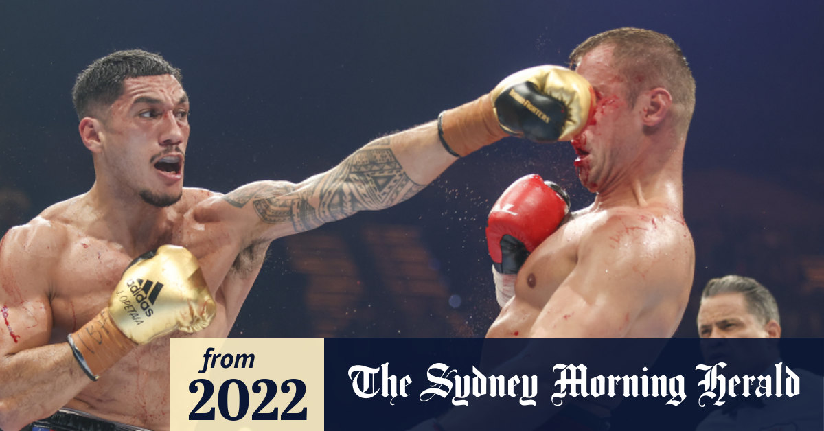 Australian boxer Jai Opetaia overcomes broken jaw to become world champion